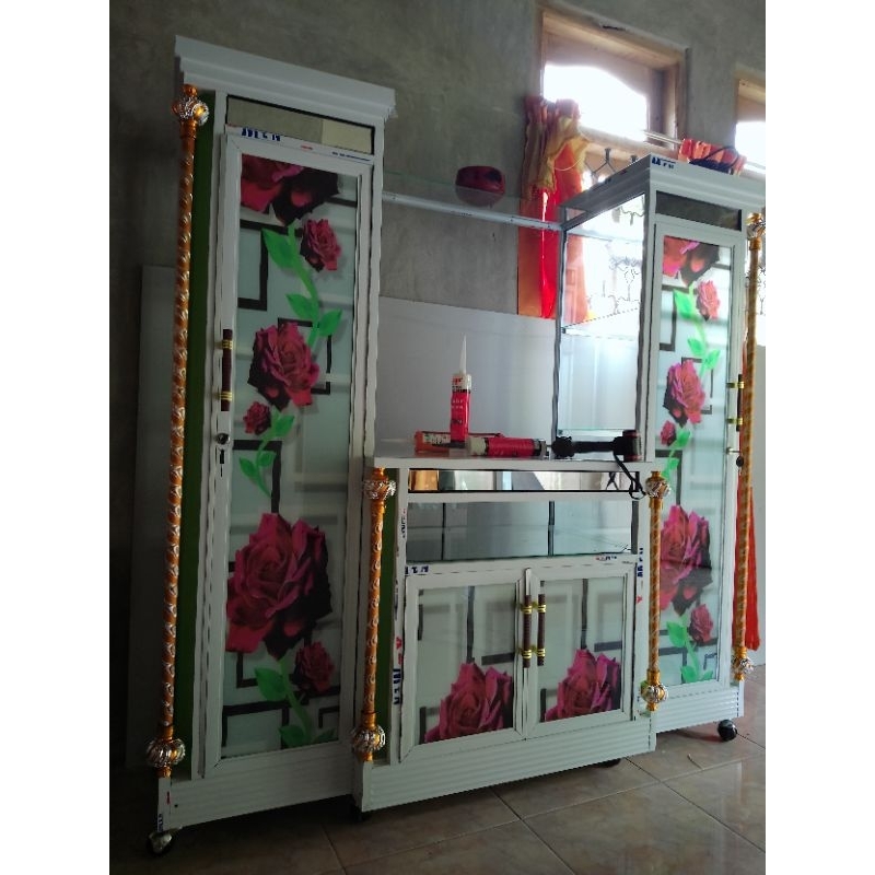 Jual lemari tv aluminium | Shopee Indonesia