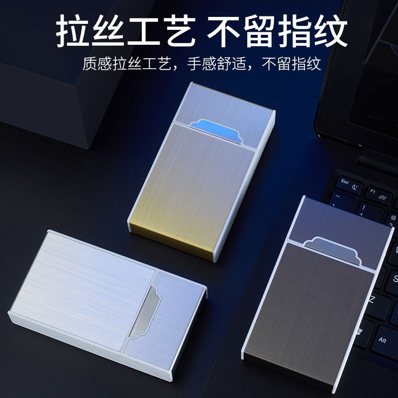 Jual Kotak Box Tempat Simpan RKK Slim Panjang A1 Cig Case Besi Murah ...