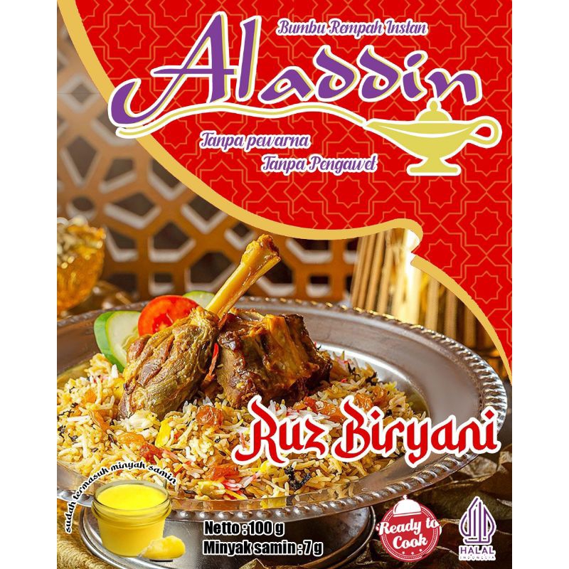 Jual BUMBU BIRYANI INSTAN / NASI BIRYANI / NASI ARAB / PAKET BIRYANI ...