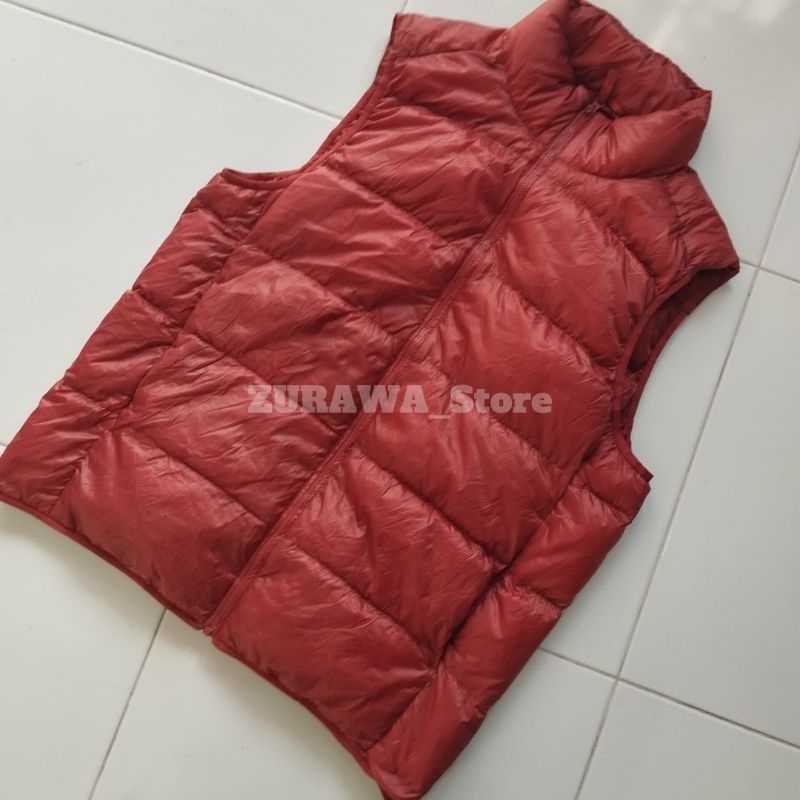 Jual Vest Rompi Bulang UNIQLO Ultralight Down Cacing Outdoor Winter ...