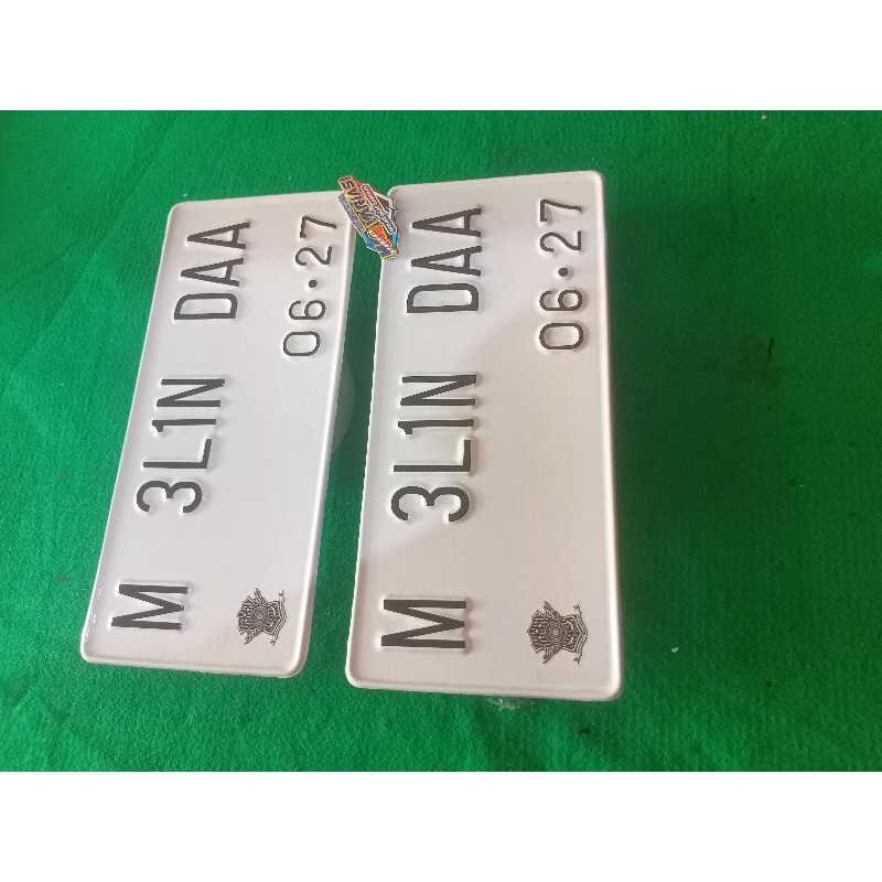 Jual PLAT MOTOR STANDARD ,PLAT MOTOR,PLAT, VARIASI. | Shopee Indonesia