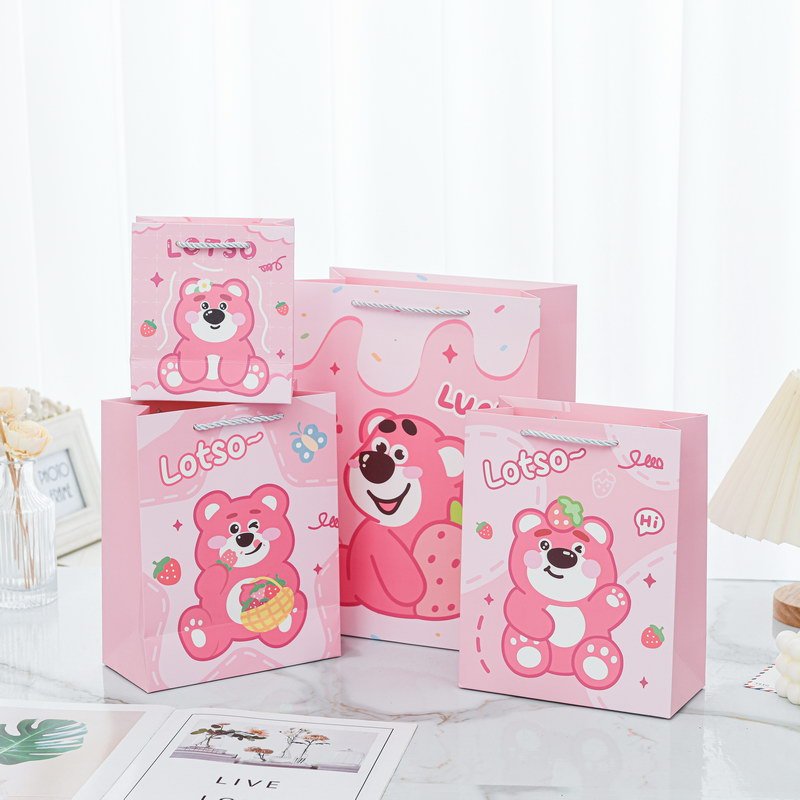 Jual Paper Bag Lotso | Goodie Bag | Tas Souvenir | Tas Ulang Tahun ...