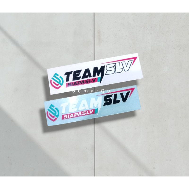 Jual Sticker Team Slv ( isi 1 pcs ) | Shopee Indonesia
