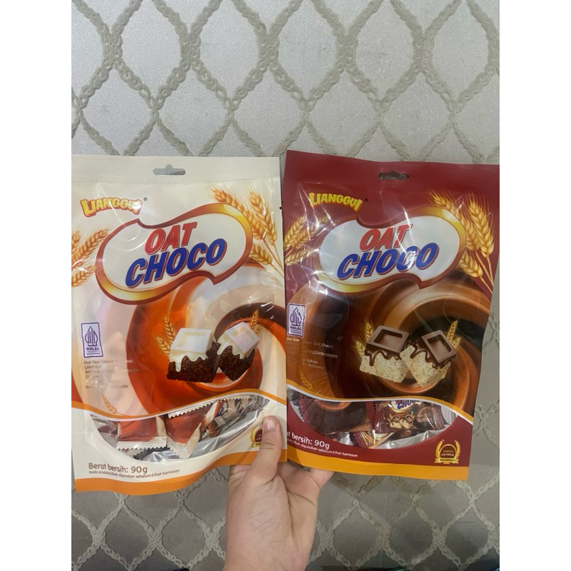 Jual Lianggui Oat Choco 90g Oat Rasa Cokelat Lianggui Oat Choco Milk ...