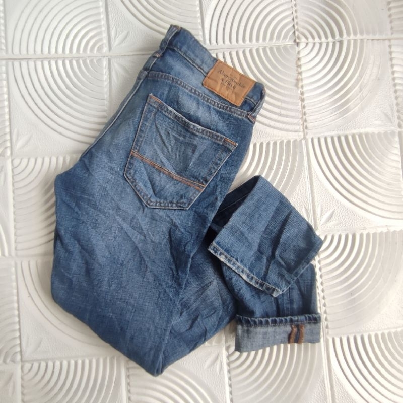 Jual Celana jeans 110/23 abercombie & fitch slim fit sdp | Shopee Indonesia