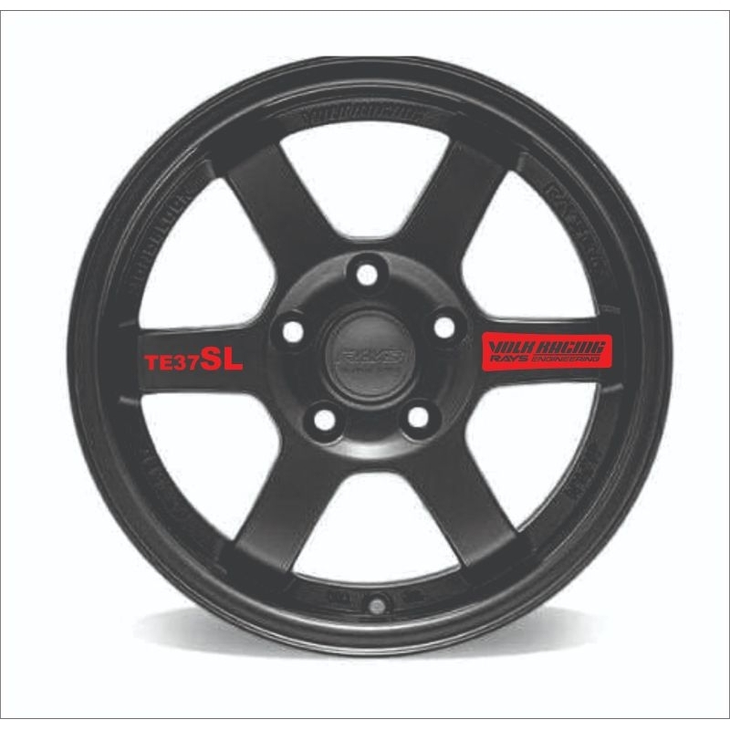 Jual STIKER VELG TE37 SL VOLK RACING RAYS ENGINEERING | Shopee Indonesia
