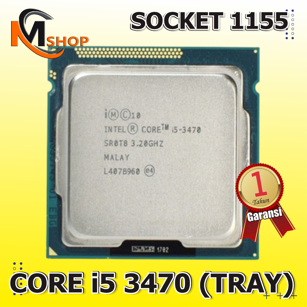 Jual Prosesor Processor Intel Core i5 3470 LGA 1155 Ivy Bridge | Shopee ...