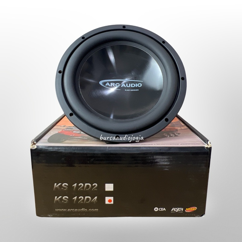 Jual Subwoofer ARC Audio 12 Inch KS 12D4 Original Made in USA | Shopee ...