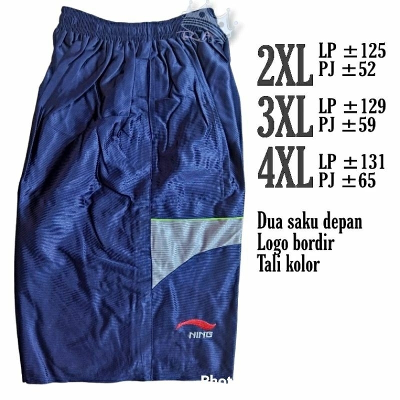 Jual Celana pendek kolor jumbo XXL-3XL-4XL dua saku depan bahan paragon ...