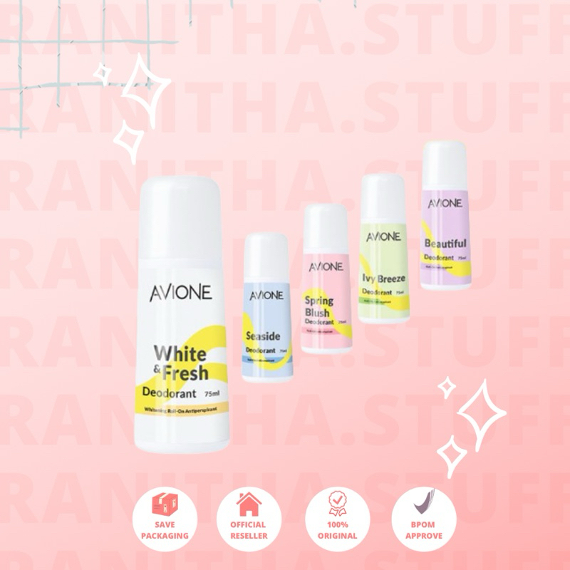 Jual AVIONE ROLL ON DEODORANT 75ml | Shopee Indonesia