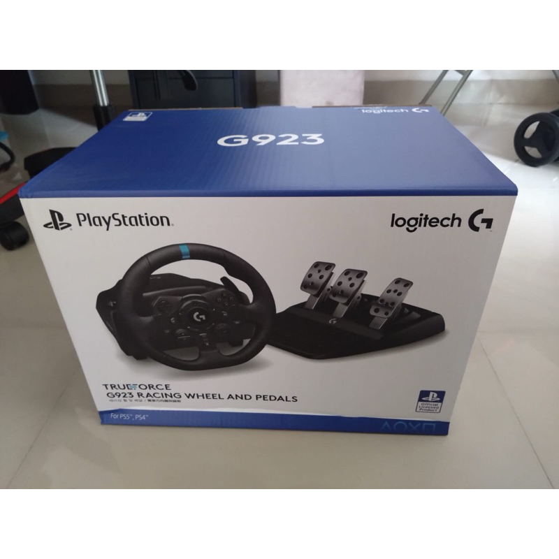 Jual Logitech G923 TrueForce Sim Racing Wheel - No Shifter (second ...