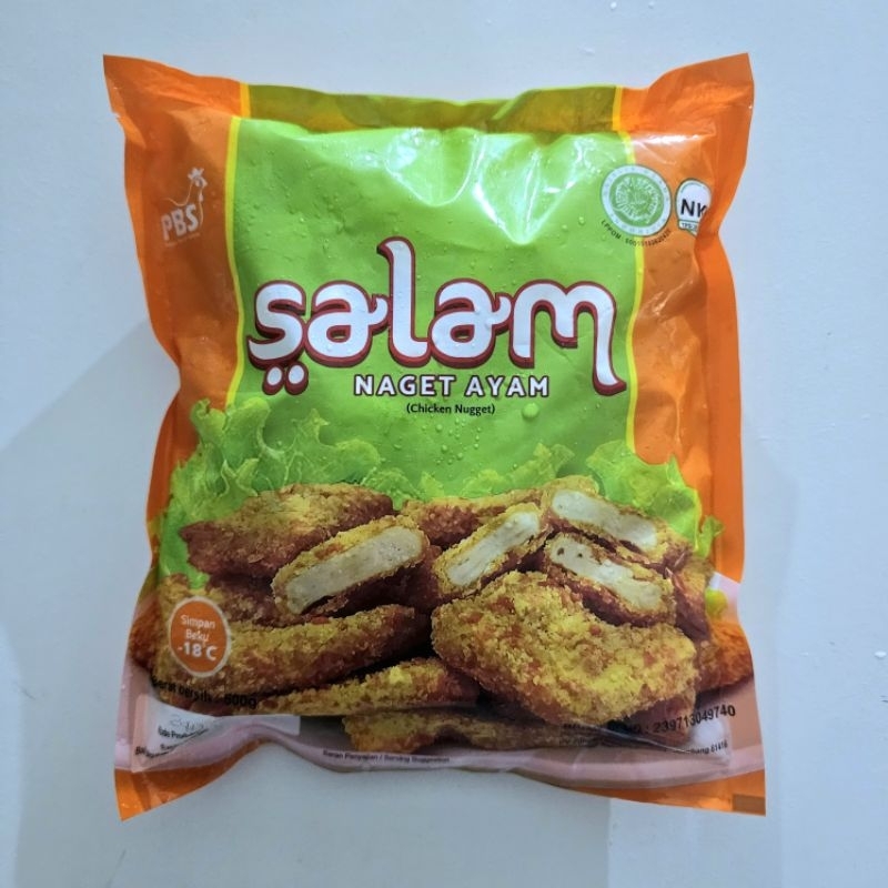 Jual SALAM nugget ayam reguler & stik 500gr | Shopee Indonesia