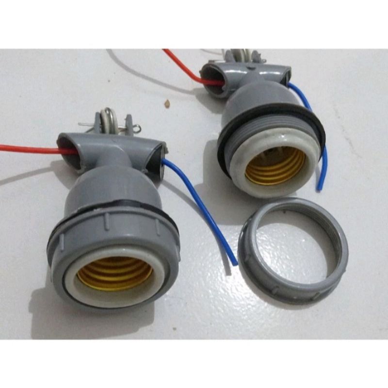 Jual Fiting Gantung E27 Outdor Nilon Outdor Fiting E27 Kap Gantung ...