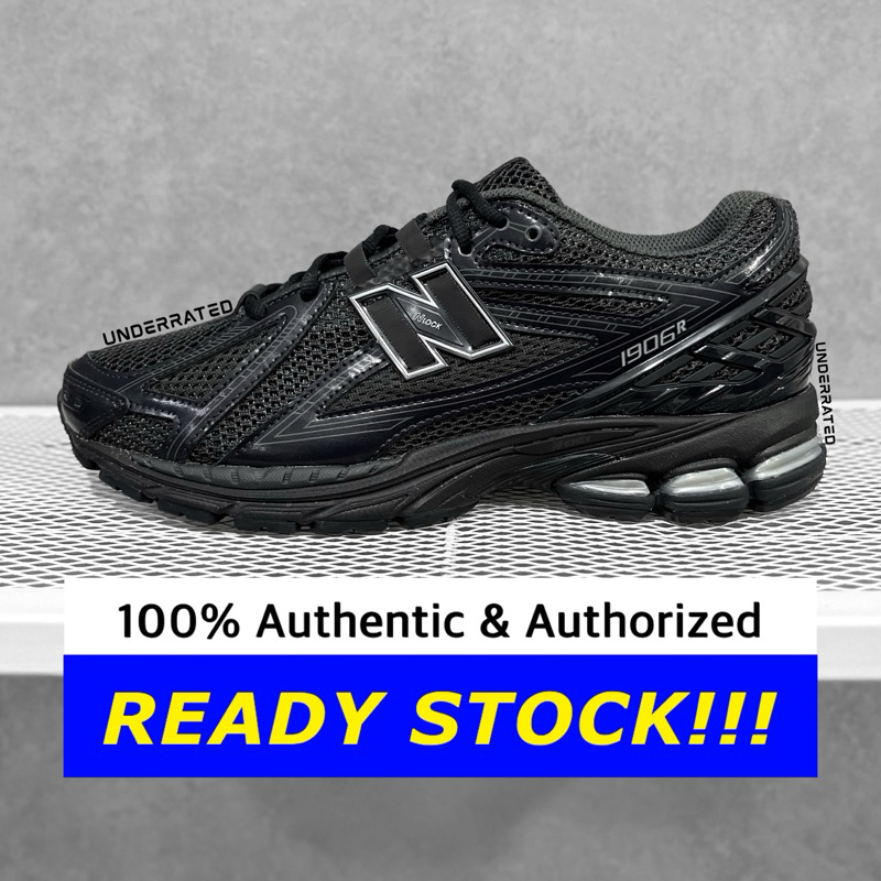 Jual New Balance 1906R Black Metallic Silver M1906RJB | Shopee Indonesia
