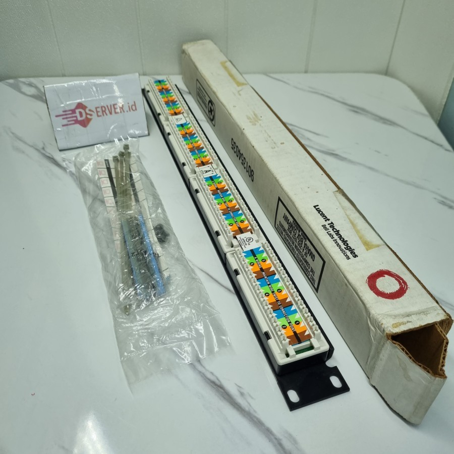Jual Patch Panel 24 Port lucent new | Shopee Indonesia