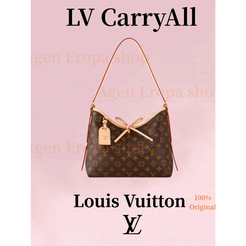 Jual 【100% original】LV Louis Vuitton Presbyopia Carryall bags Ladies ...