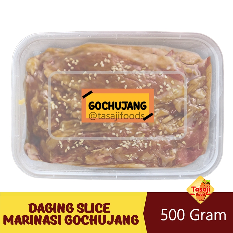 Jual Daging Slice Marinasi BBQ, Blackpepper, Teriyaki, Gochujang ...
