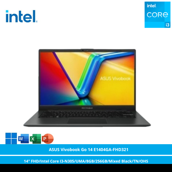 Jual [FREE MOUSE WIRELESS] ASUS Vivobook Go 14 E1404GA-FHD321 [14" FHD ...