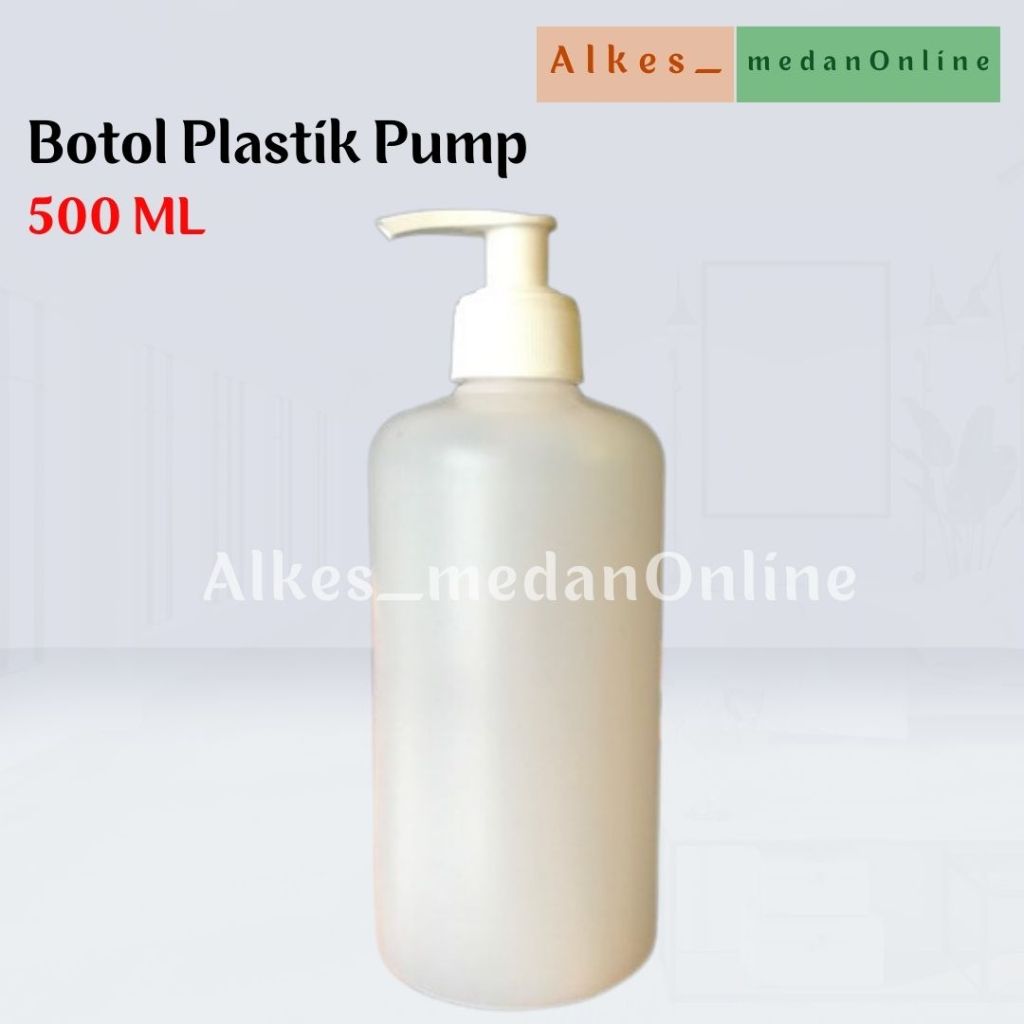Jual BOTOL DISPENSER 500ML | botol kosong 500ml | botol handsanitizeer ...