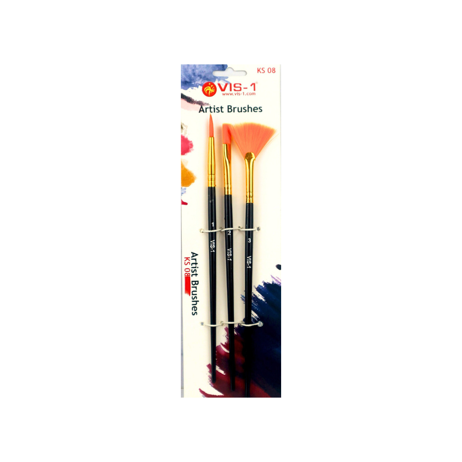 Jual Kuas Set VIS-1 KS-08 / Brush Set | Shopee Indonesia