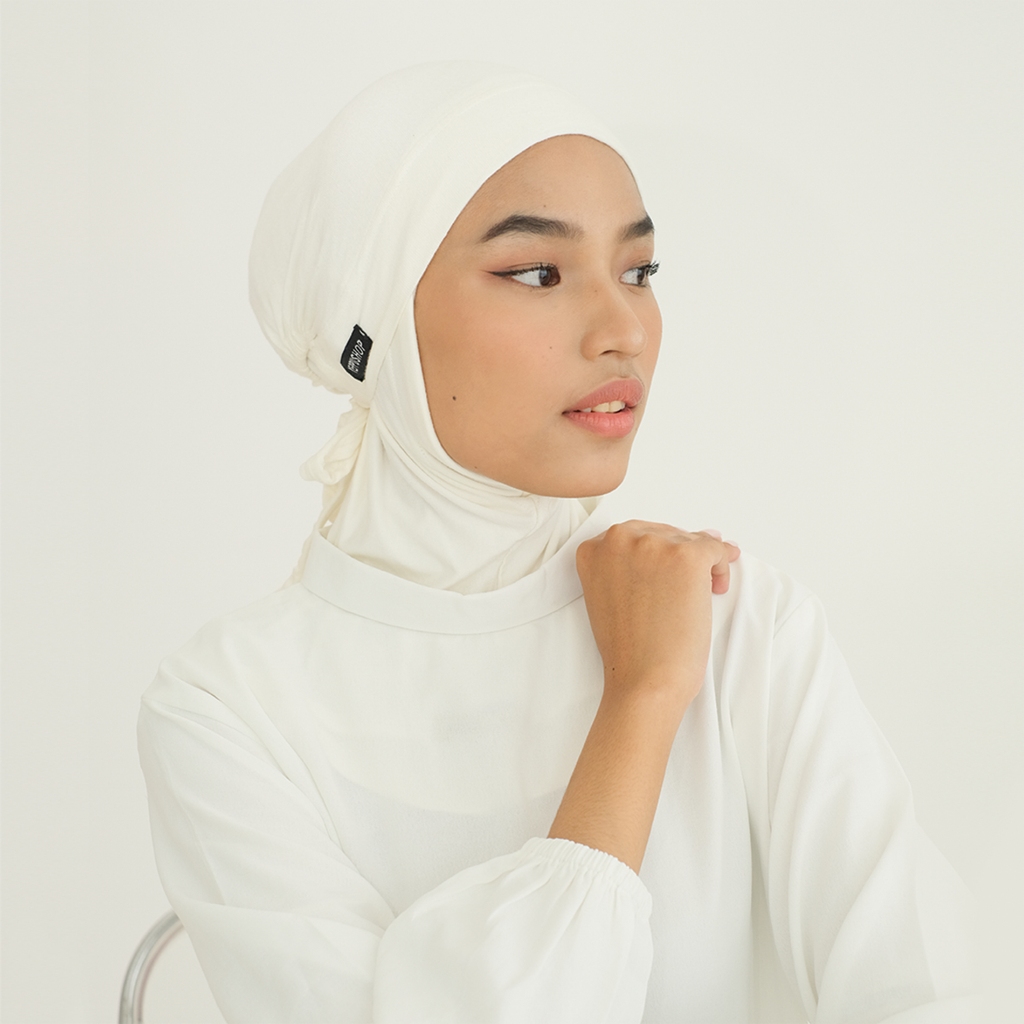 Jual Yeppushop - Tie Back Inner | Ciput Kaos Rayon Inner Hijab Bandana ...