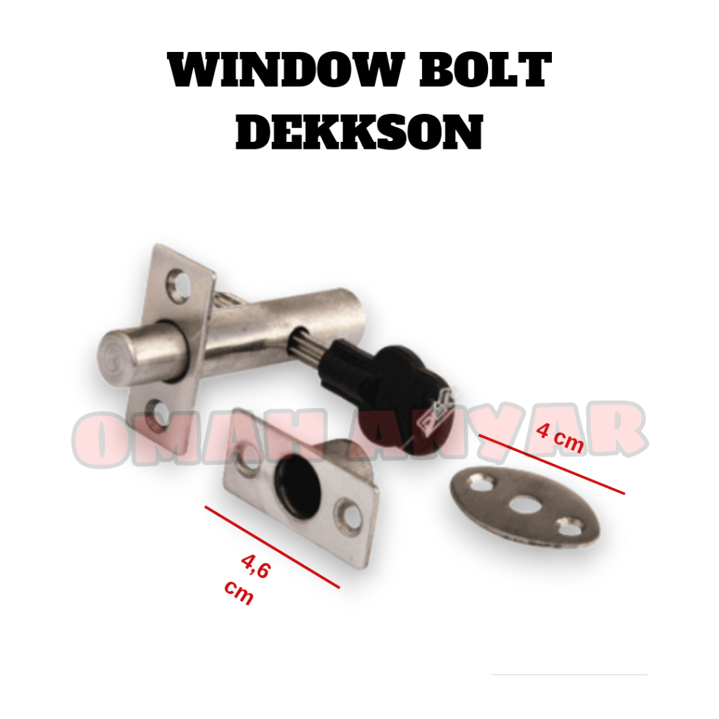 Jual Window Bolt Kunci Jendela Dekson KEY SSS | Shopee Indonesia