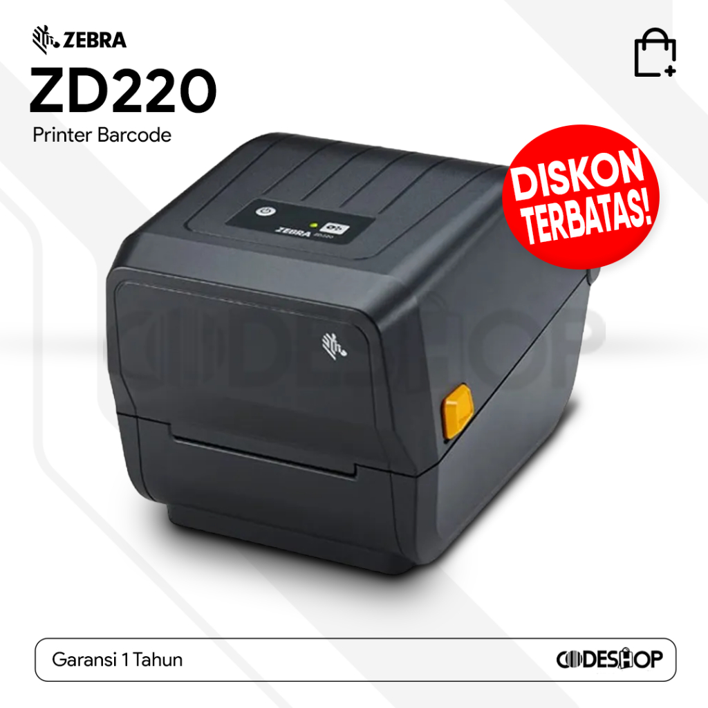 Jual Printer Barcode ZEBRA ZD220 ZD-220 Cetak Label Resi Produk ...