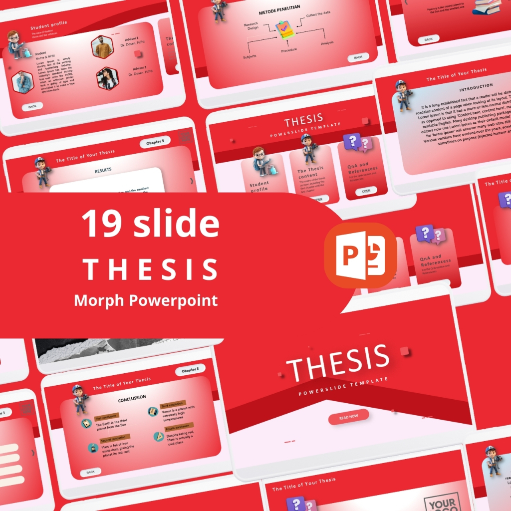 Jual Thesis Powerpoint - Template Power Point Elegant & Profesional ...