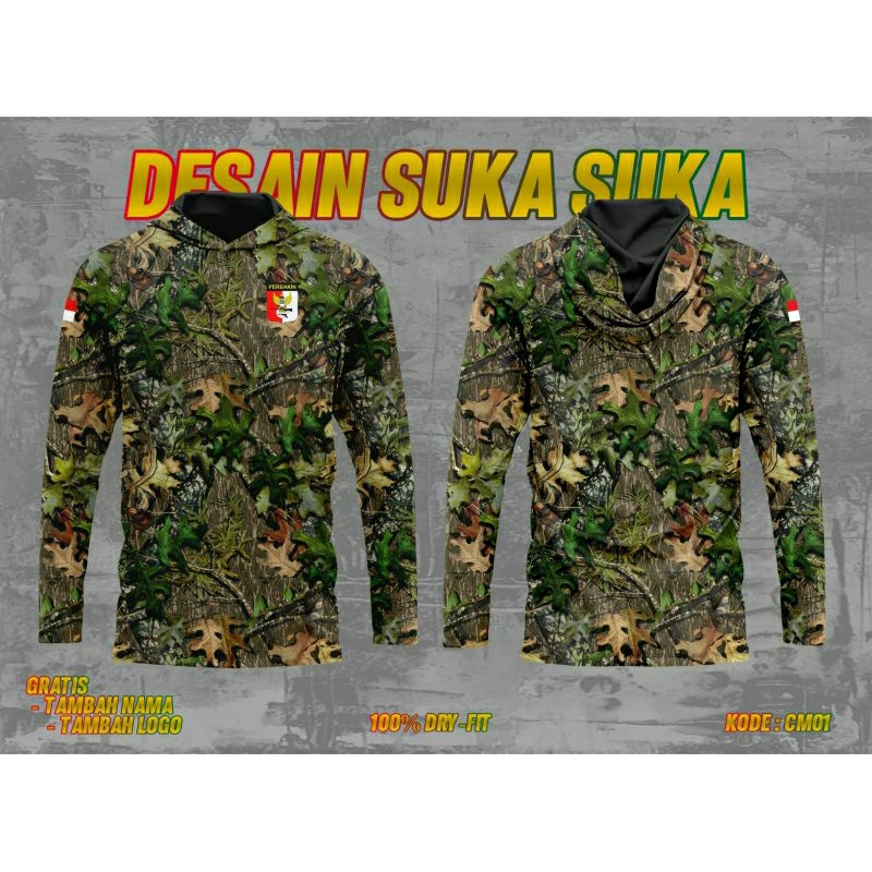 Jual Jersey Camo Shooter Berburu Baju Perbakin Menembak CM01 | Shopee ...