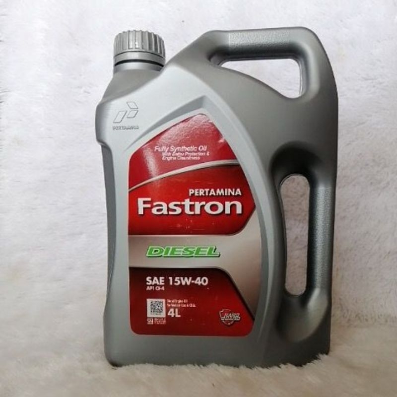 Jual Oli Mesin Diesel 15W-40 4 liter Pertamina Fastron Diesel | Shopee Indonesia