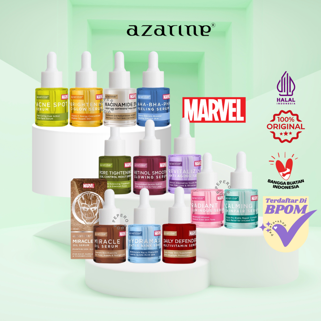 Jual AZARINE Superhero Serum Marvel Edition Series 20ml - Retinol ...