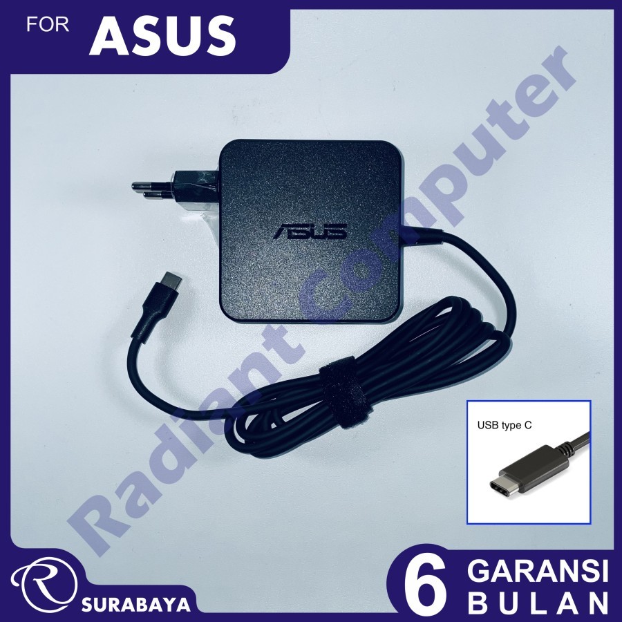 Jual Adaptor Charger Asus Chromebook CX5601 CX5500 CX5500FEA | Shopee ...