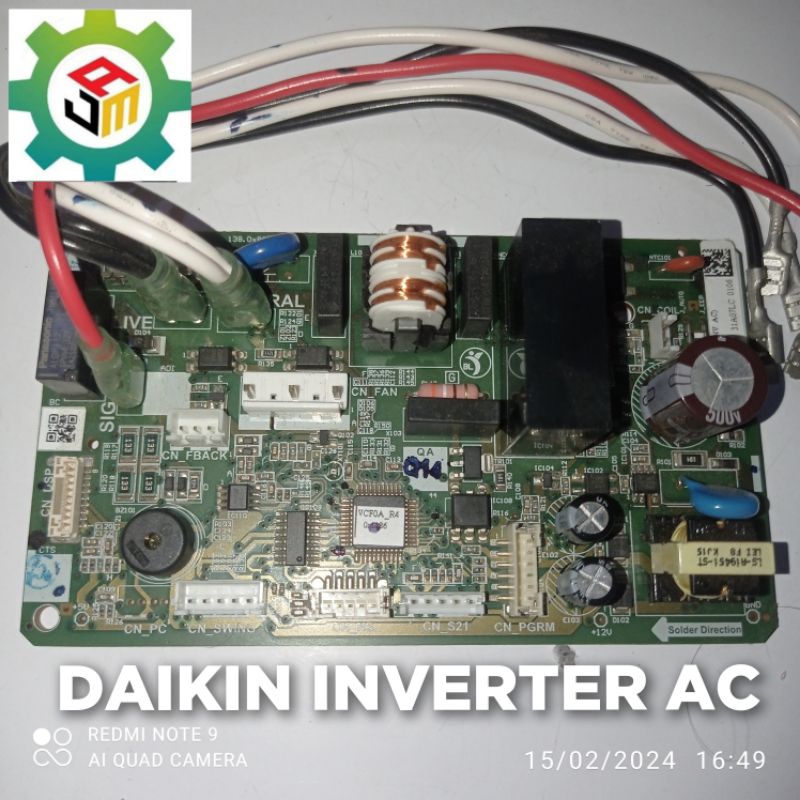 Jual MODUL PCB DAIKIN INVERTER ASSY AC ORIGINAL PRODUK BARU | Shopee ...