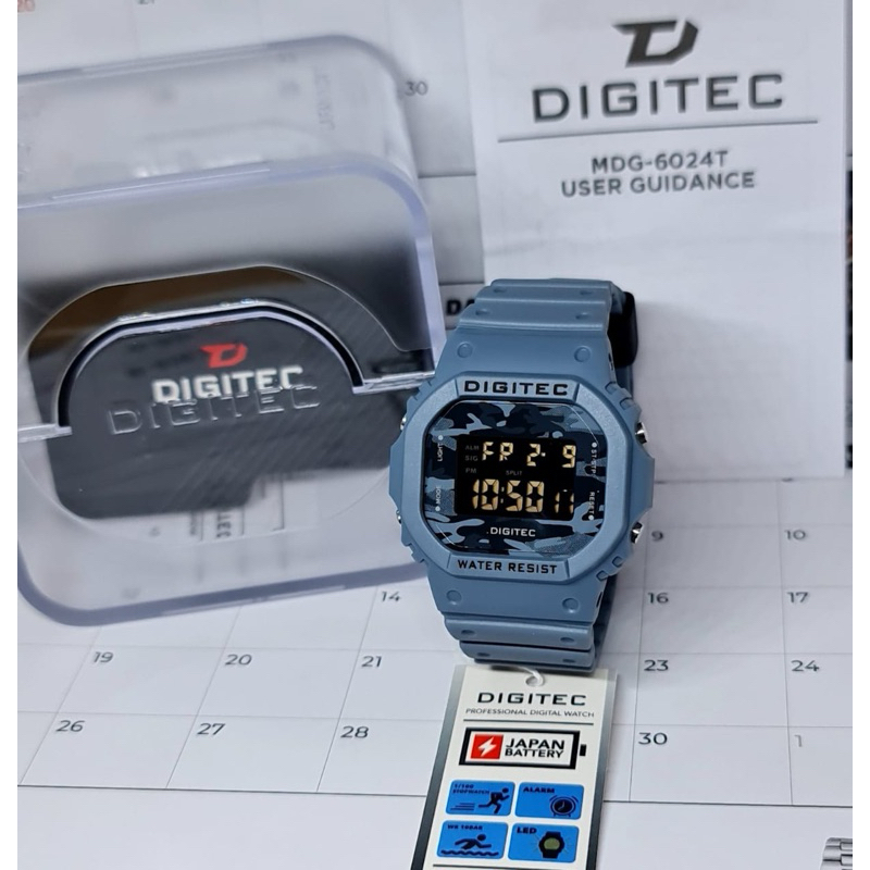 Jual Jam Tangan DIGITEC ORIGINAL DG 6024 / DG-6024T / 6024T / DG6024 ...