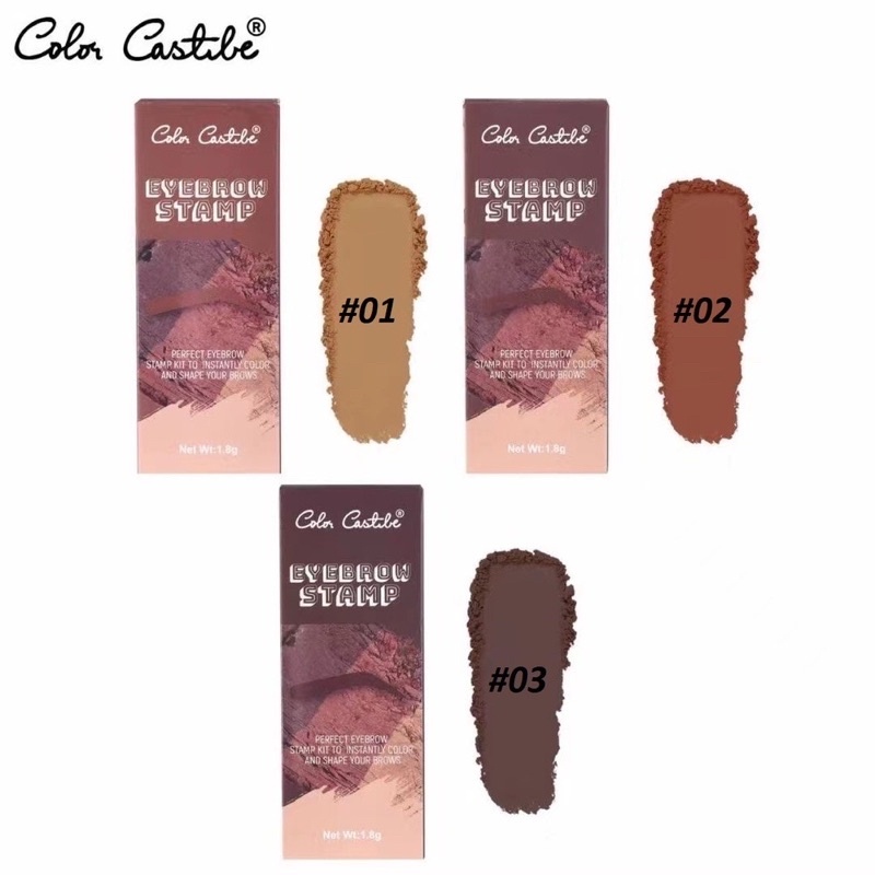 Jual Eyebrow Gambar Alis Color Stamp set Cetakan Alis dan Sisir Alis ...