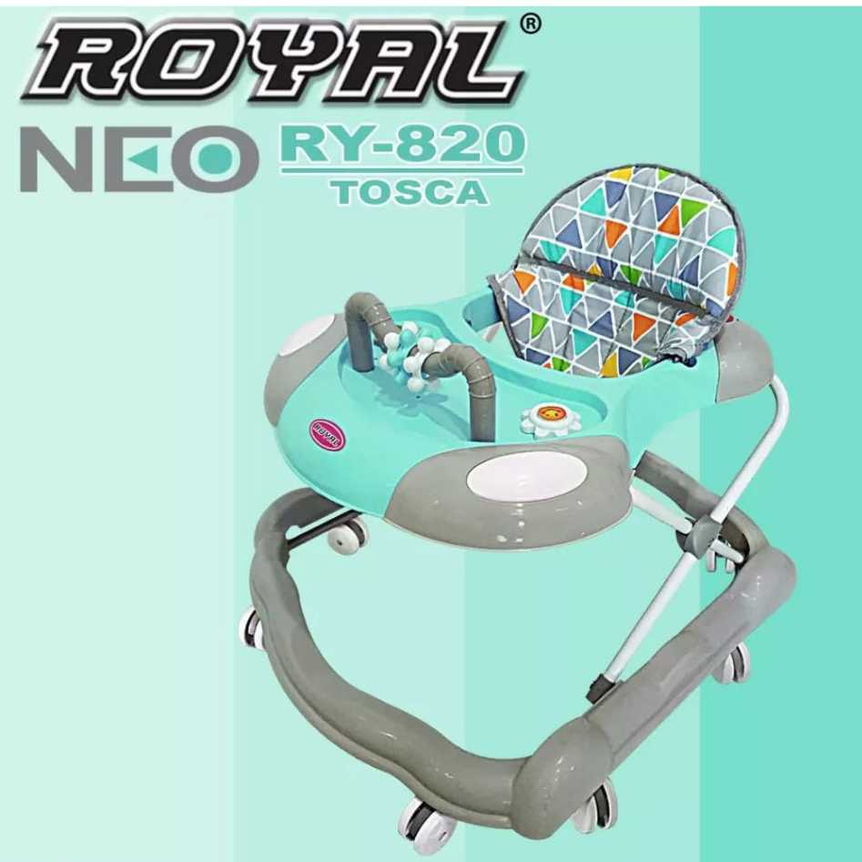 Jual ROYAL BABY WALKER ALAT BELAJAR JALAN BAYI RY 820 NEO | Shopee ...