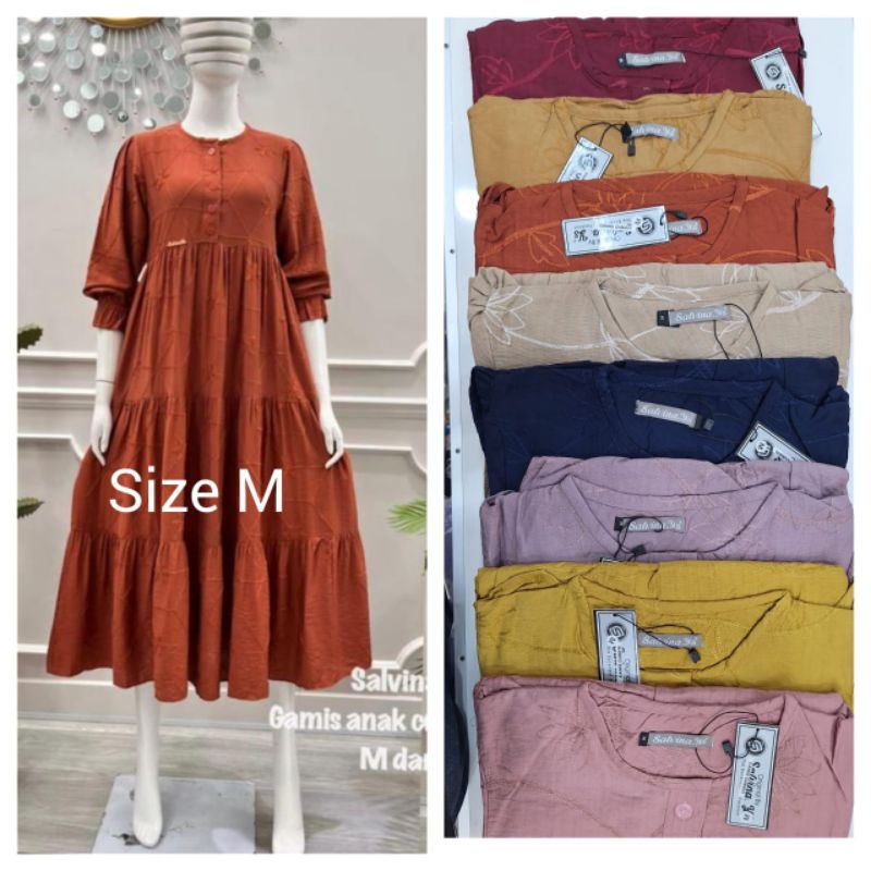 Jual GAMIS SALVINA/SALVINA YS/SALVINA ORIGINAL/SALVINA ANAK TANGGUNG ...