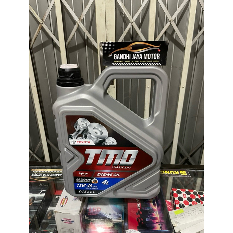Jual ORI TOYOTA MOTOR OIL TMO DIESEL SAE 15W-40 GALON ISI 4 LITER ...
