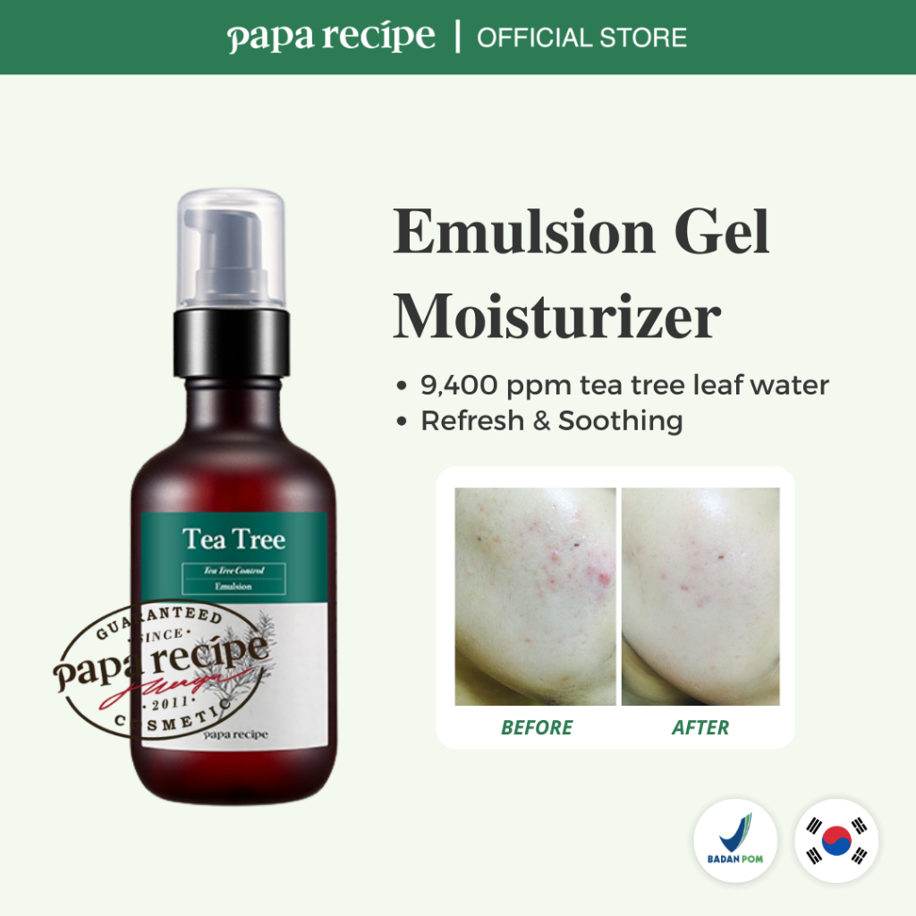 Jual PAPA RECIPE Tea Tree Control Emulsion | Shopee Indonesia