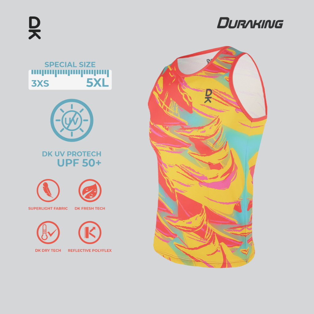 Jual Duraking Singlet Olahraga Pria - Neo Blast Special Size | Shopee ...