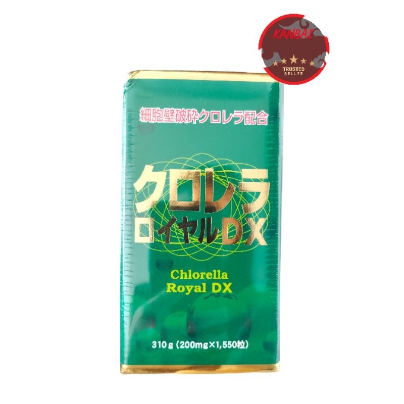 Jual Chlorella Royal DX 1550 Tab - Original Japan | Shopee Indonesia