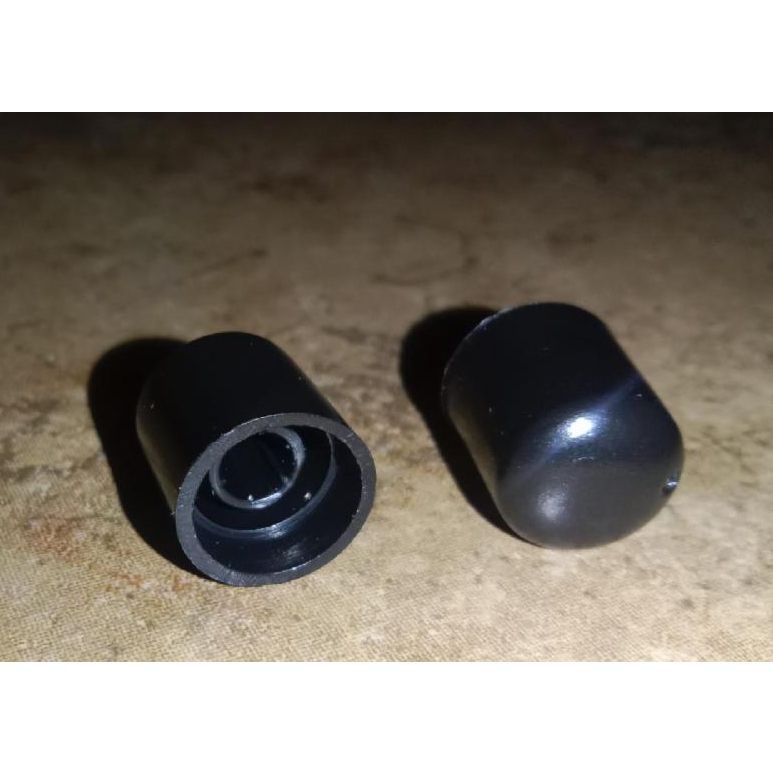 Jual KNOP POTENSIO PVC HITAM 14 MM | Shopee Indonesia