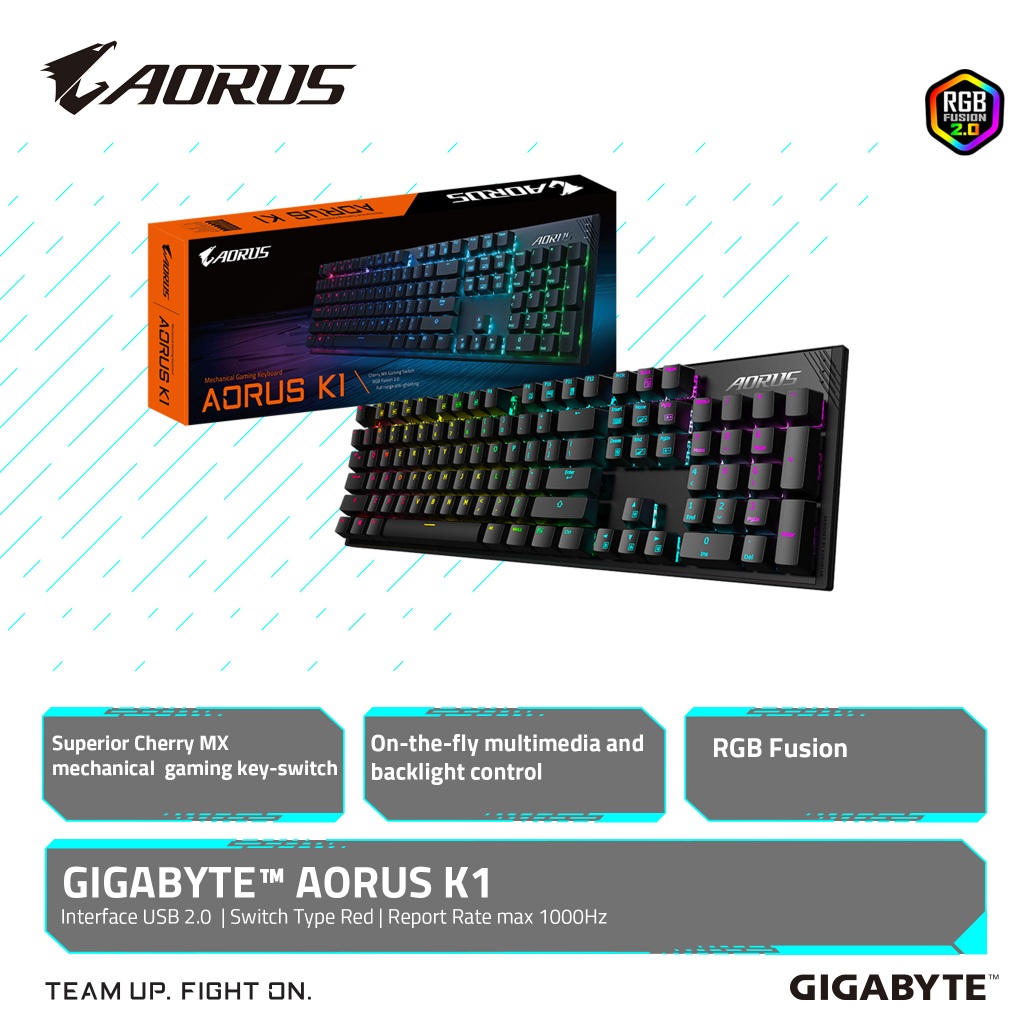Jual Gigabyte Keyboard Aorus K1 | Shopee Indonesia