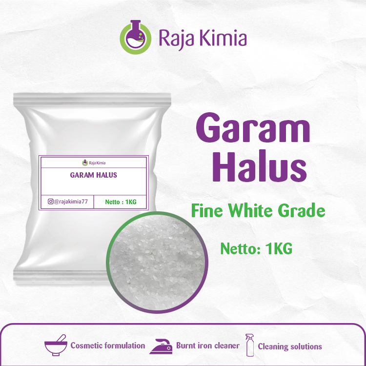 Jual Garam Halus / NaCL - 1 KG | Shopee Indonesia