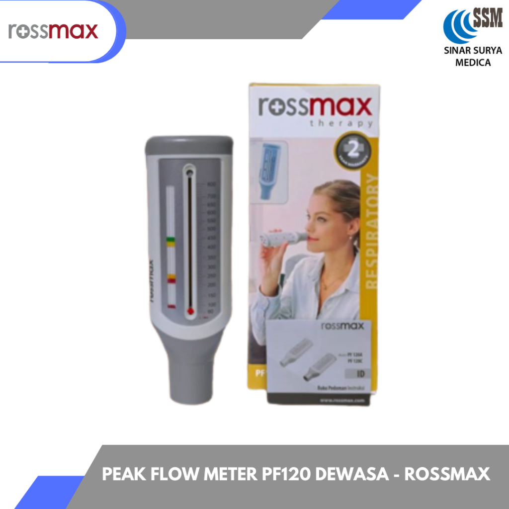 Jual Peak Flow Meter PF120A-Dewasa Rossmax / Peakflow Meter Rossmax | Shopee Indonesia