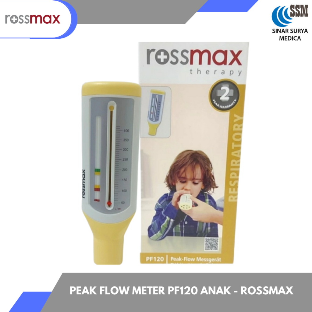 Jual Peak Flow Meter PF120C-Anak Rossmax / Peakflow Meter Rossmax ...