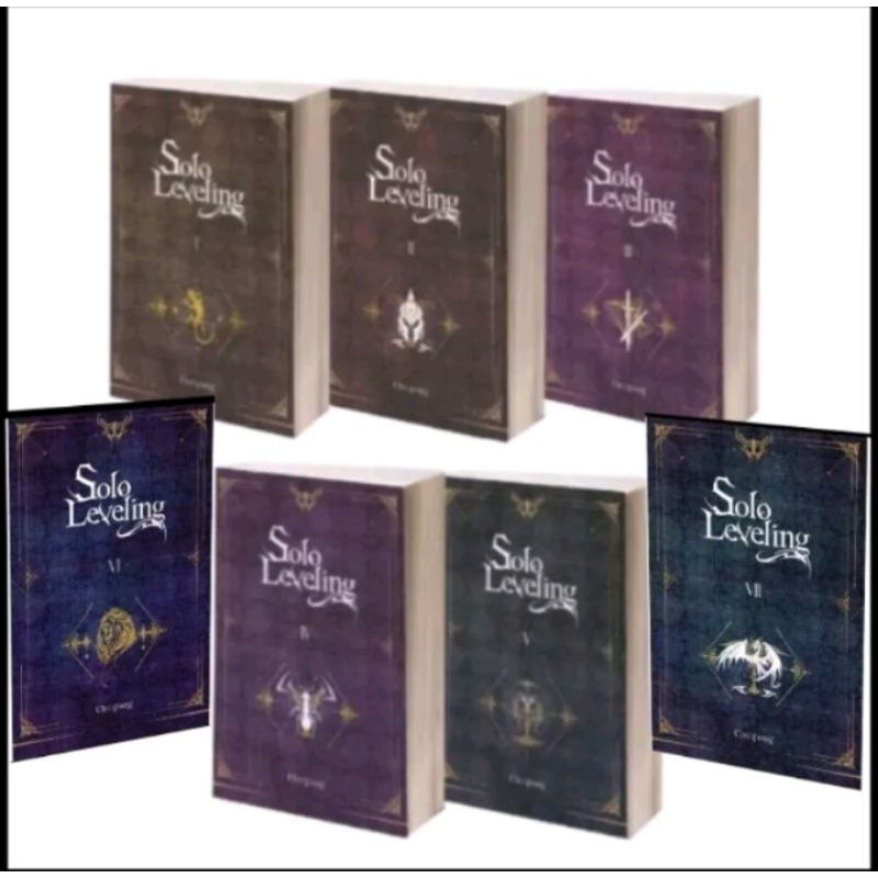 Jual [ENGLISH] PAKET 8 JILID LIGHT NOVEL SOLO LEVELING VOLUME 1-8 FULL ...