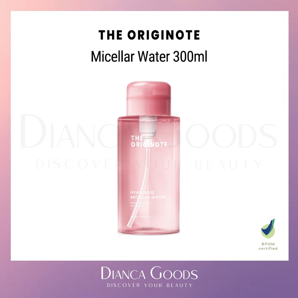 Jual THE ORIGINOTE Micellar Water 300ml - Dianca Goods BKL | Shopee ...