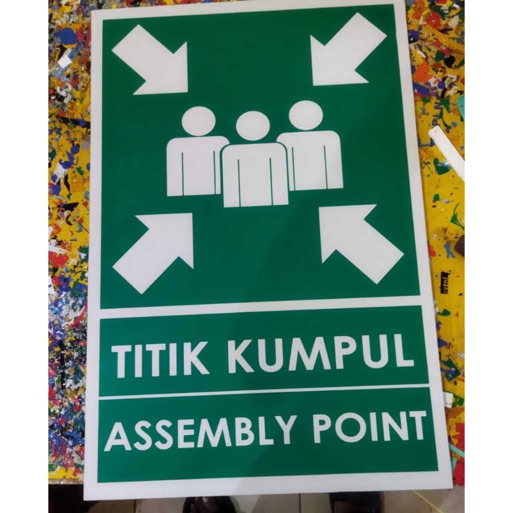 Jual STICKER TITIK KUMPUL PLUS ACRILIC 2MM ATAU ACP 3MM | Shopee Indonesia