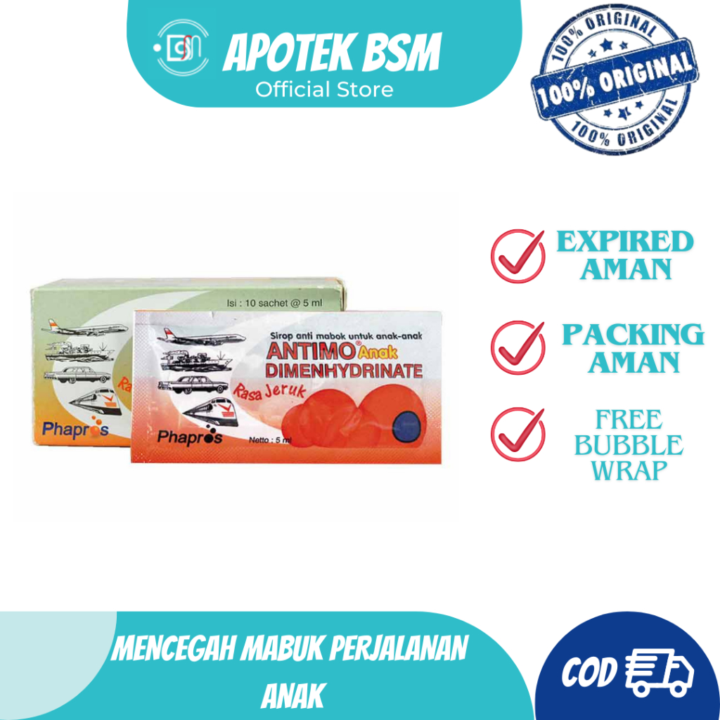 Jual Antimo Anak Syr Strawberry & jeryk Sachet 5Ml | Shopee Indonesia